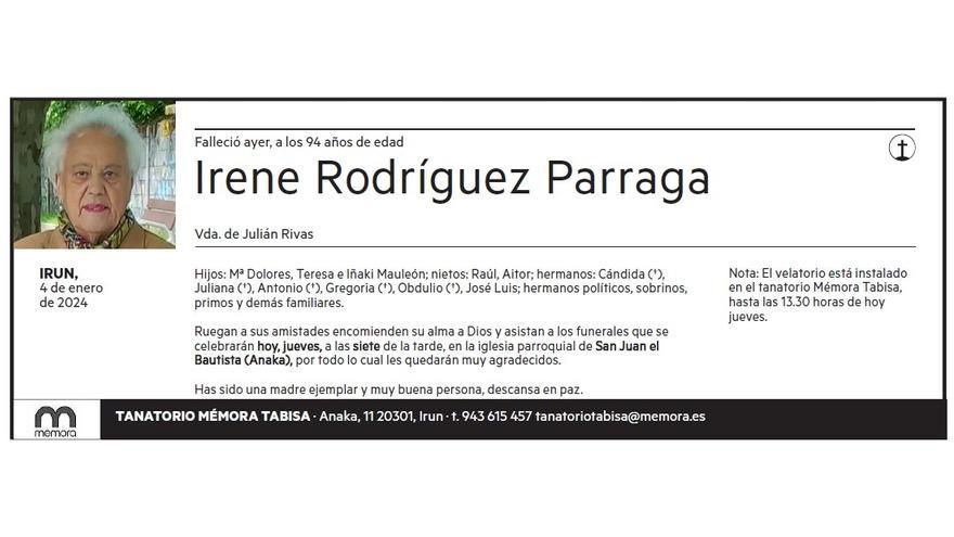 Irene Rodríguez Parraga