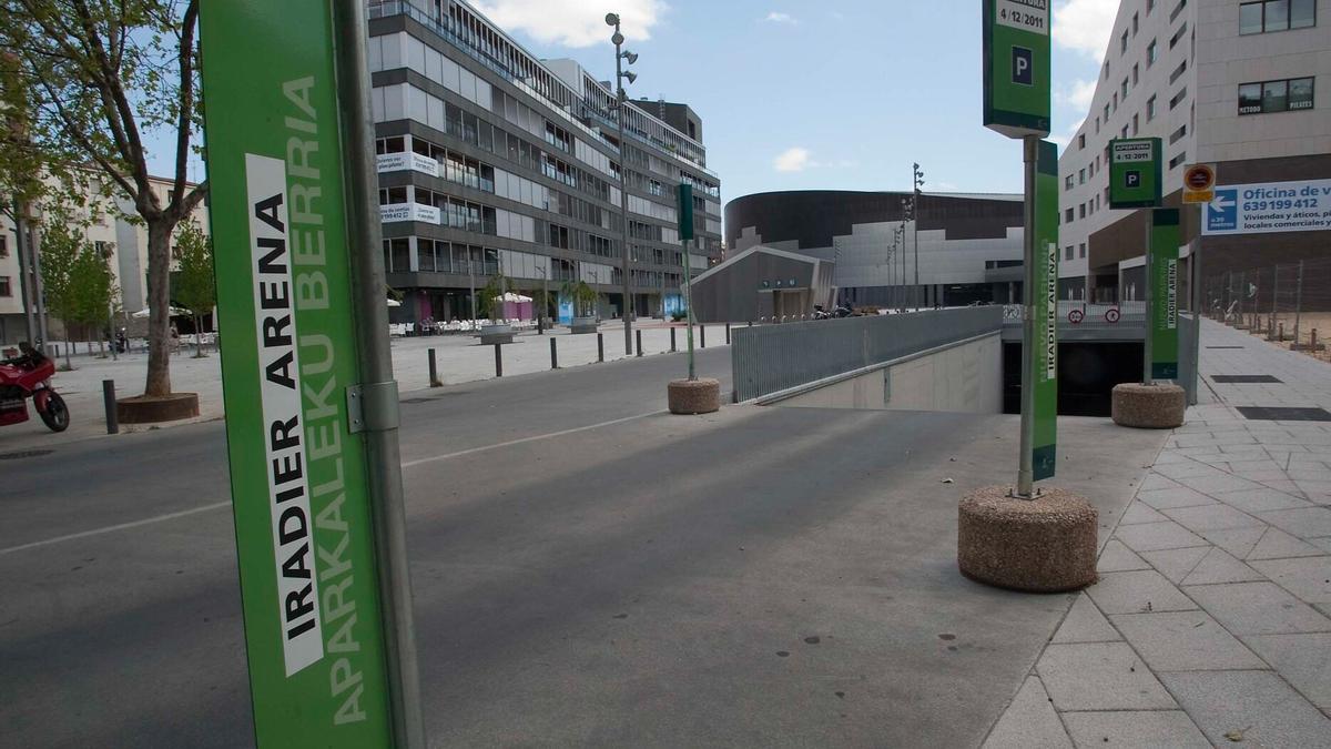 El parking del Iradier amplía a 118 las plazas de aparcamientos en ...