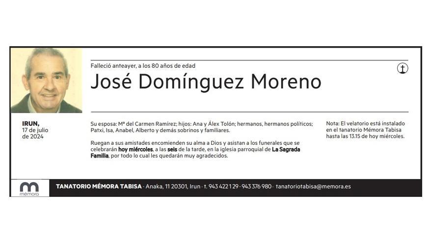 JOSE DOMINGUEZ MORENO