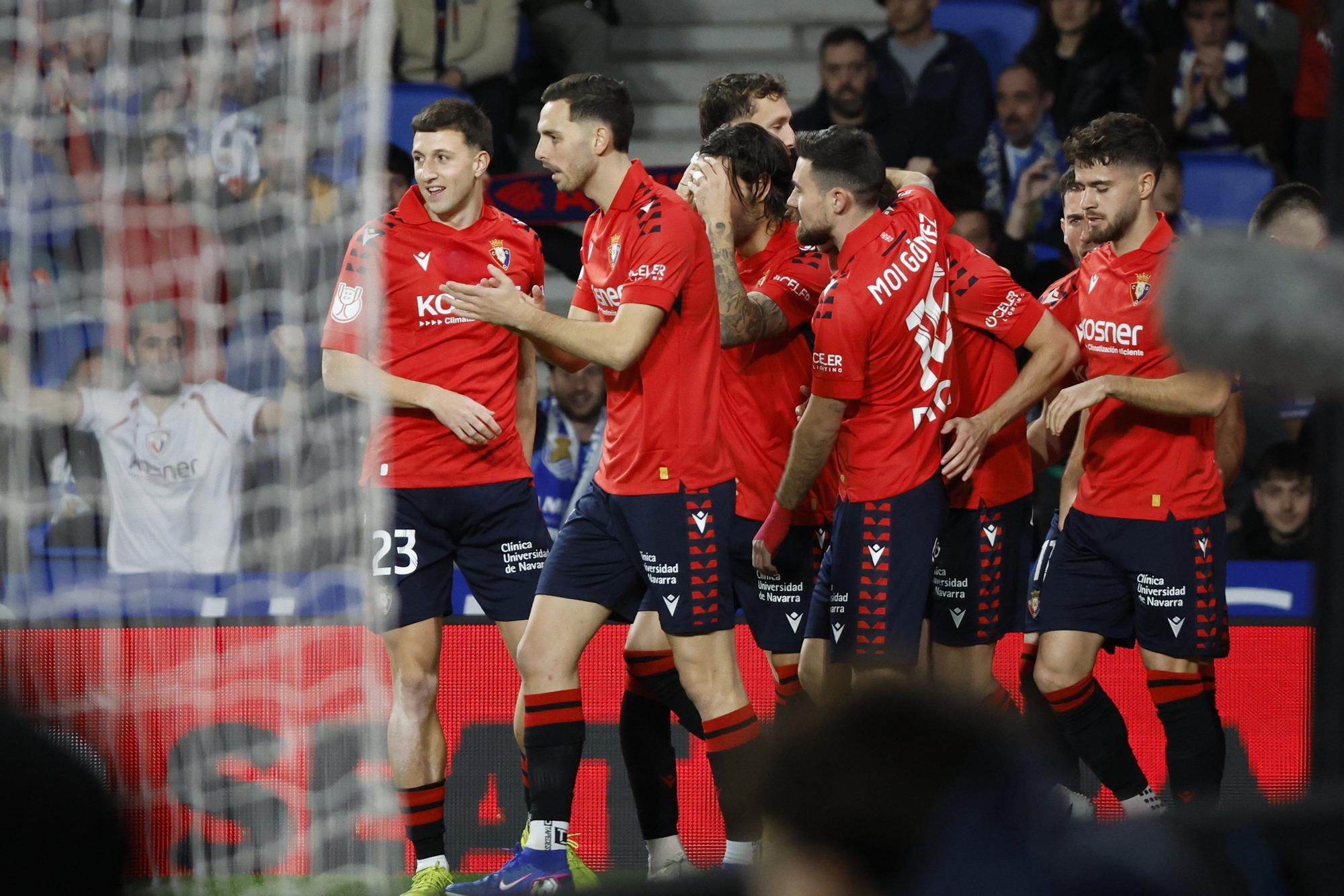 Fotos del partido de octavos de Copa del Rey Real Sociedad-Osasuna
