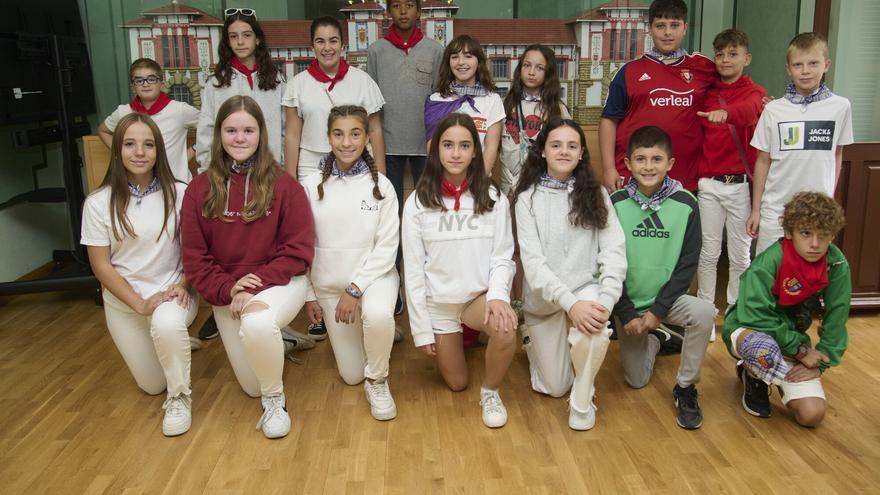 Cohete txiki de fiestas de Villava