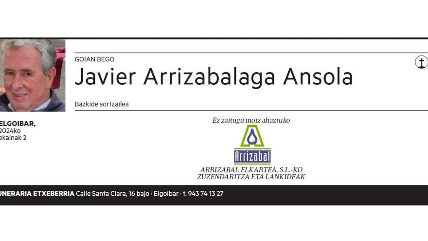 Javier Arrizabalaga Ansola