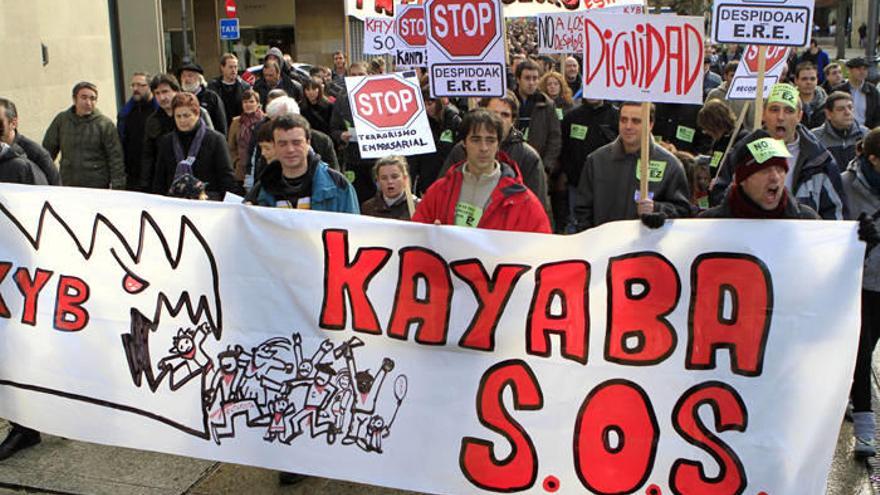 Kayaba plantea despedir a cien empleados, el 42% de la plantilla