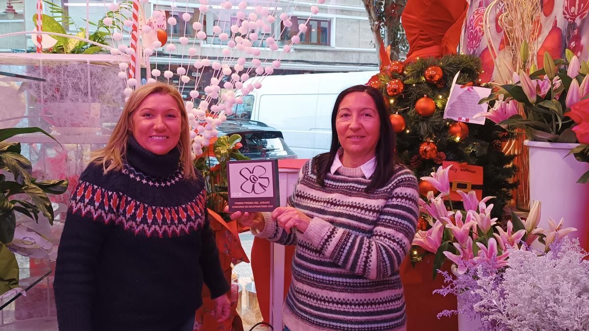 Los escaparates de 64 comercios dan brillo a la Navidad de Barakaldo