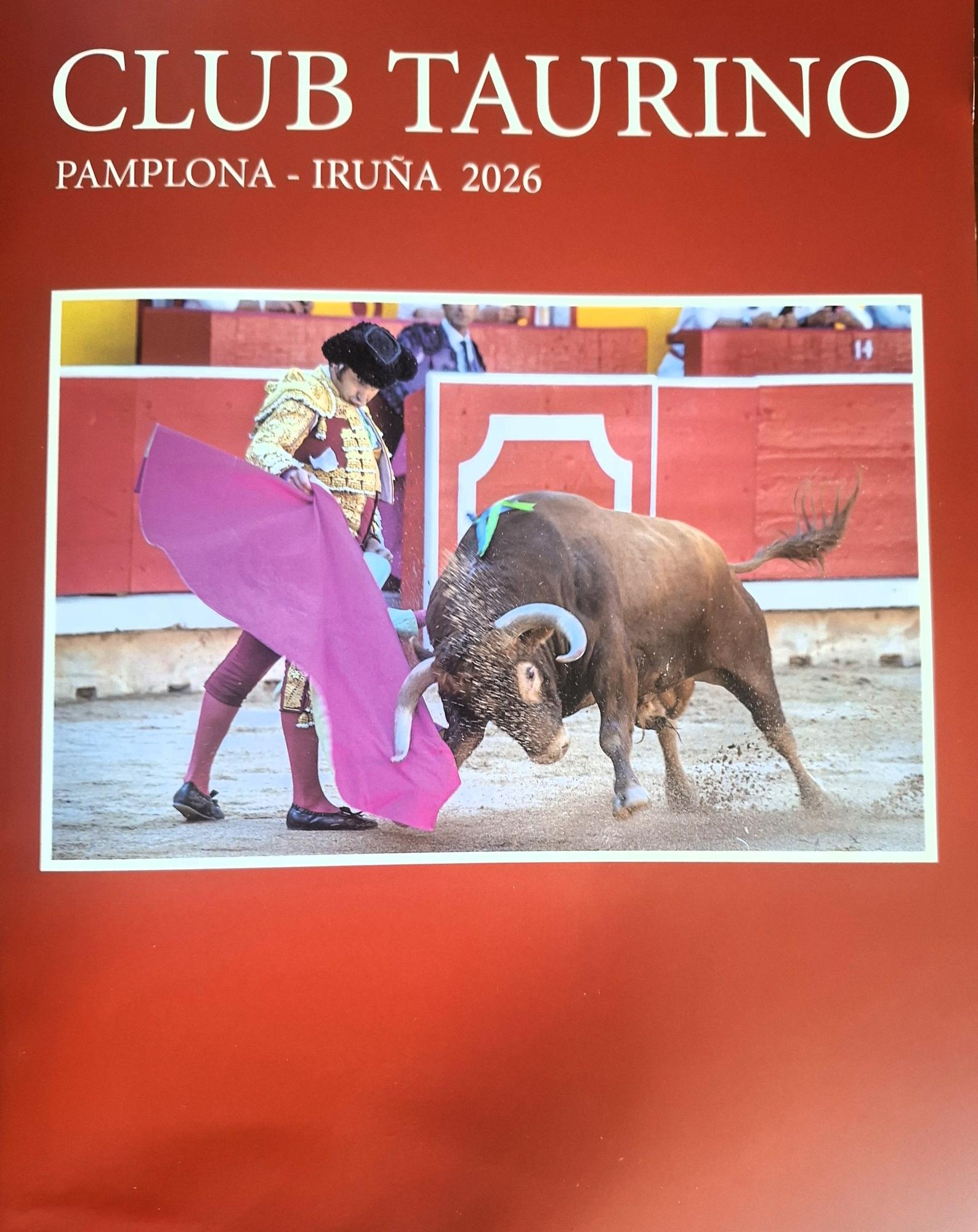 El Club Taurino de Pamplona presenta su revista 2026 con Morante en portada