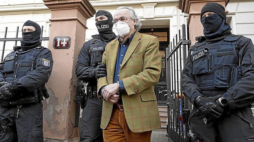 Una “peculiar tropa” para tratar de derrocar el Estado alemán