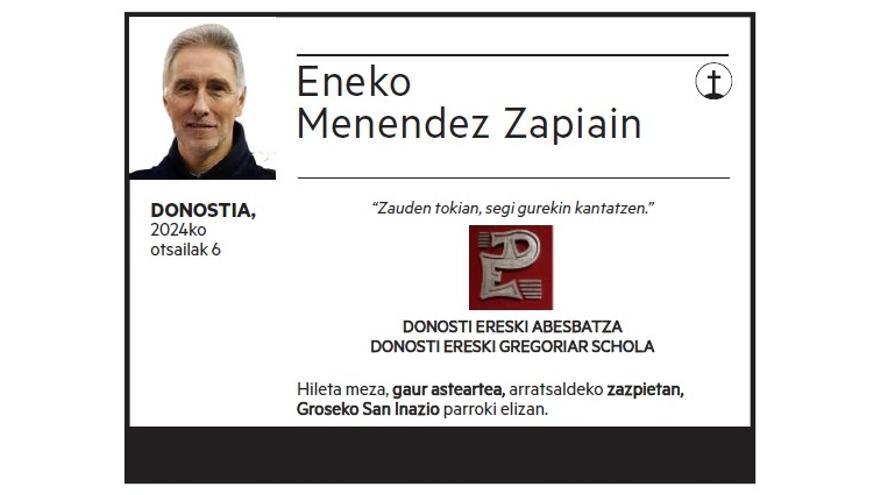 Eneko Menendez Zapiain
