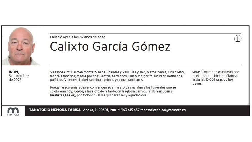 Calixto García Gómez