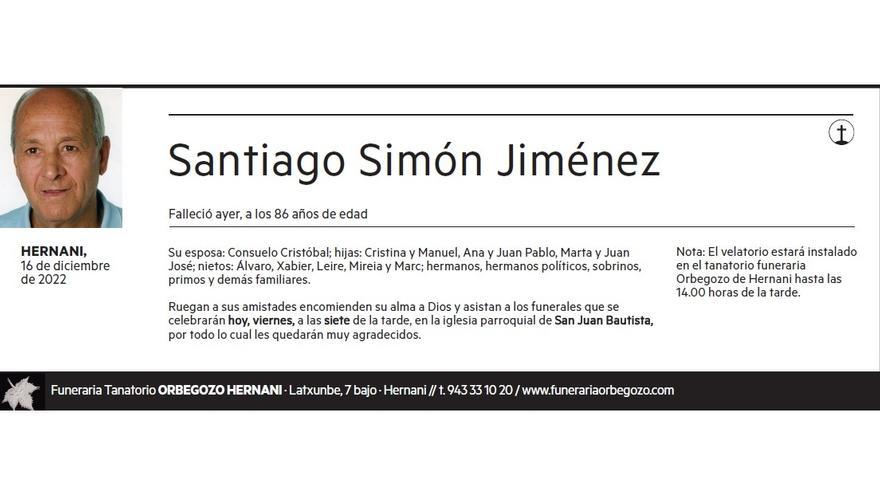 Santiago Simón Jiménez