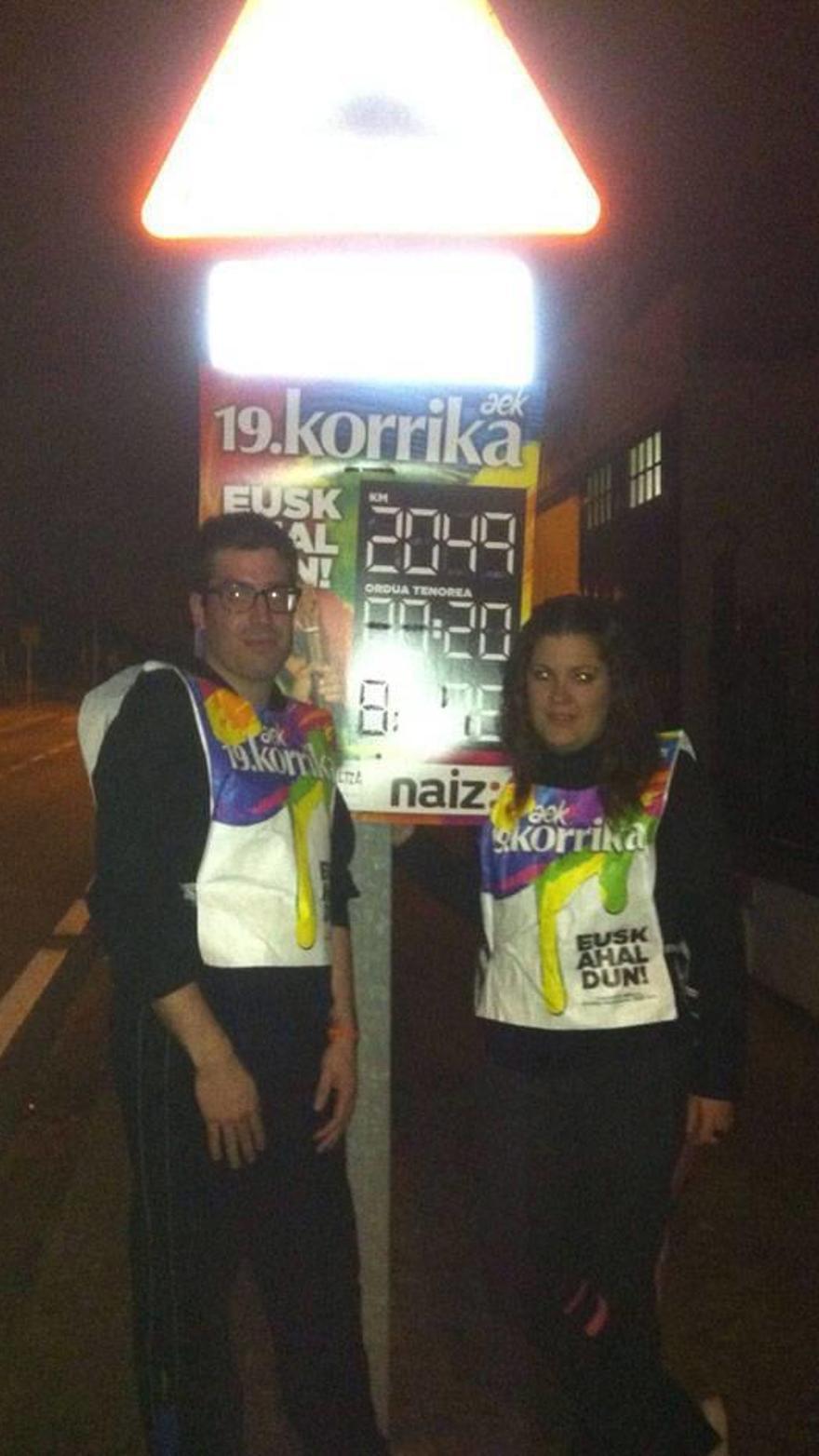 La Korrika recorre el Pirineo y el corazón de Navarra