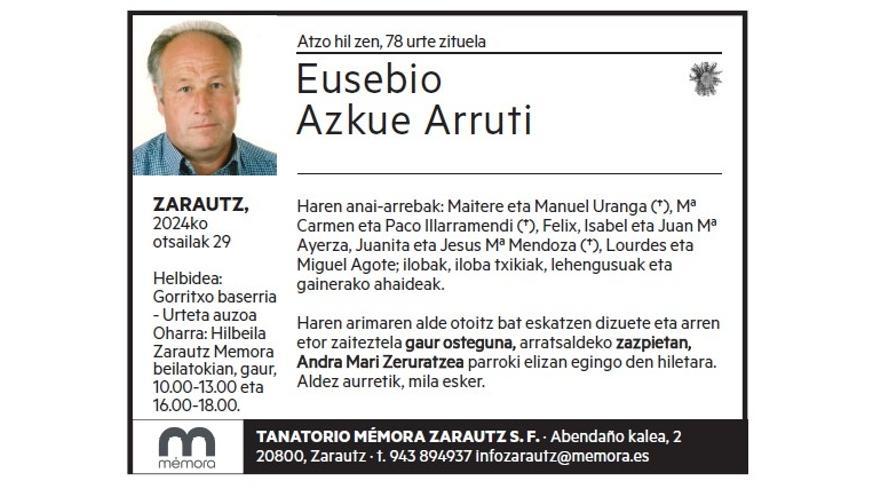 Eusebio Azkue Arruti