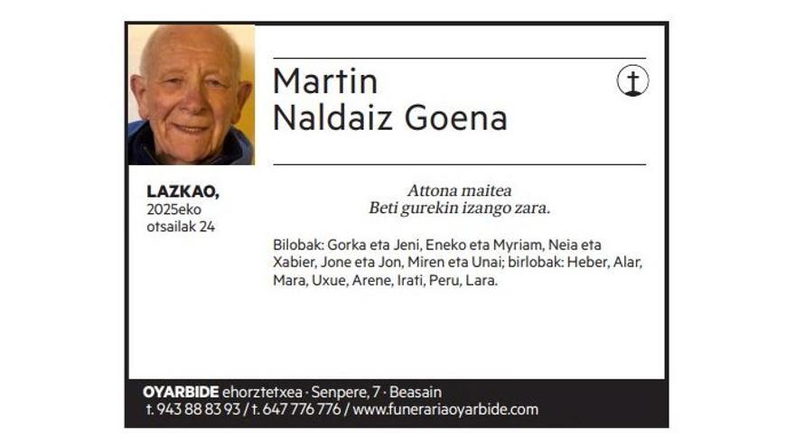 Martin Naldaiz Goena