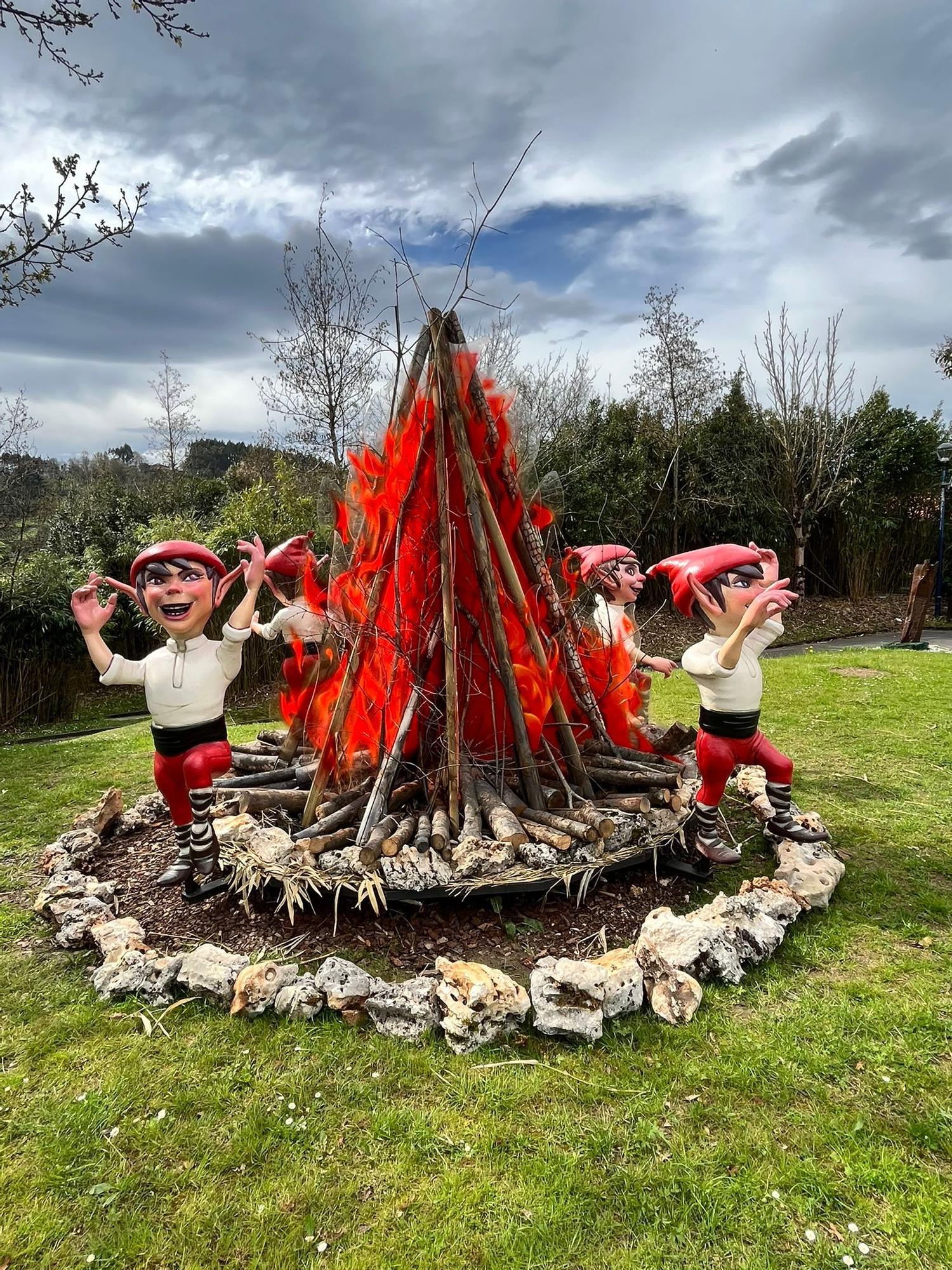 Izenaduba Basoa estrena nuevos personajes esta Semana Santa