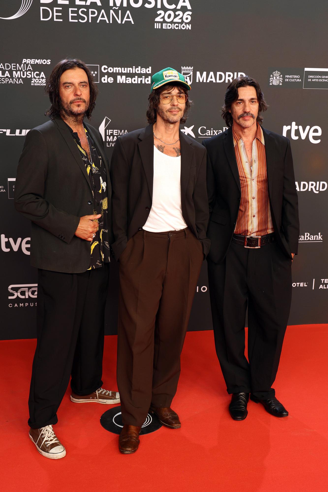 En imágenes: Alfombra roja de los III Premios de la Academia de la Música