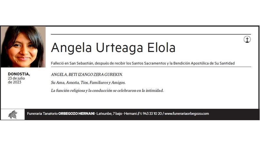 ANGELA URTEAGA ELOLA