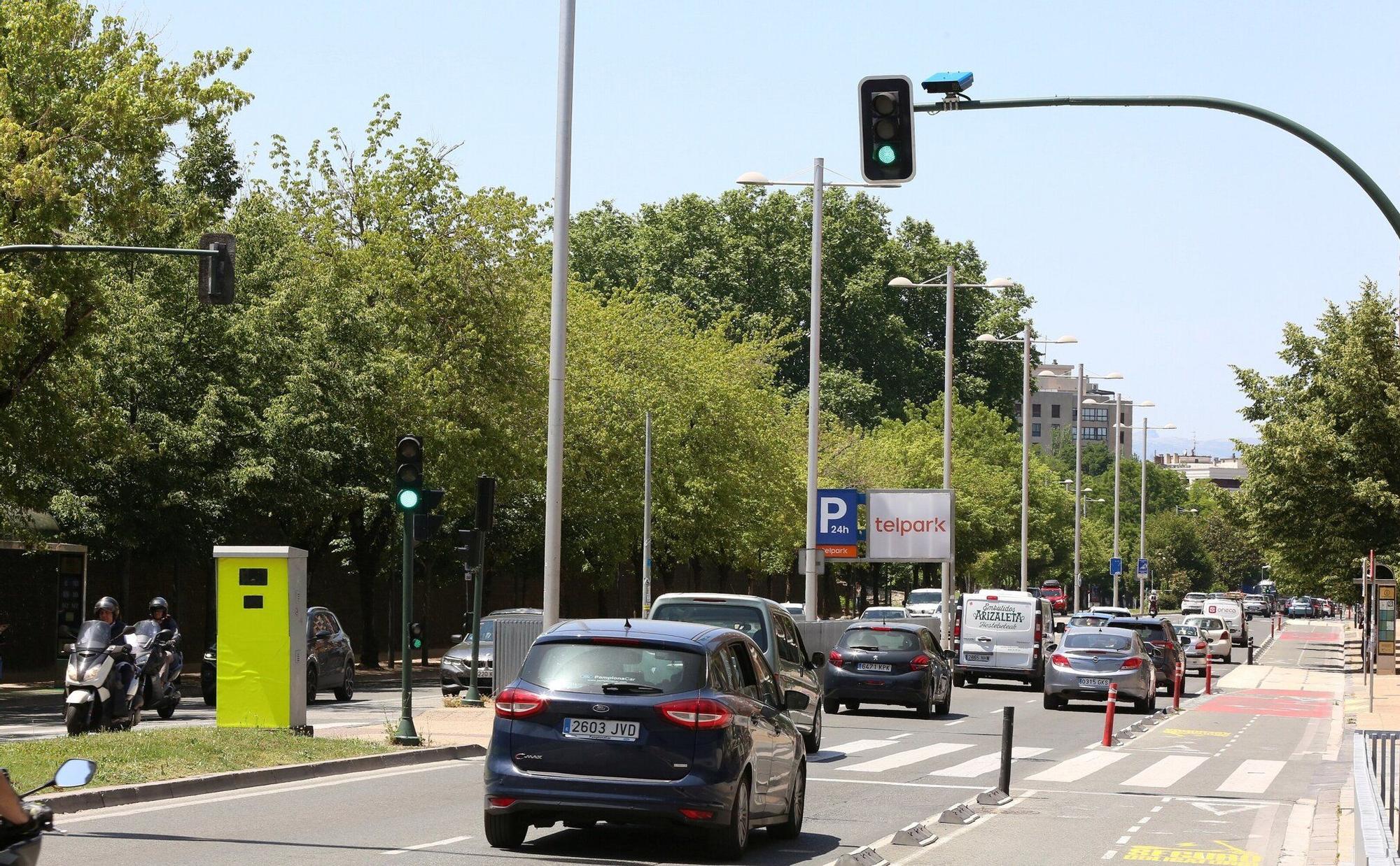 Así son los nuevos radares inteligentes en Pamplona
