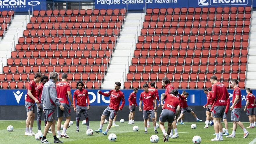 Alarma en Osasuna: Víctor y Aimar no se entrenan en el regreso a los ...