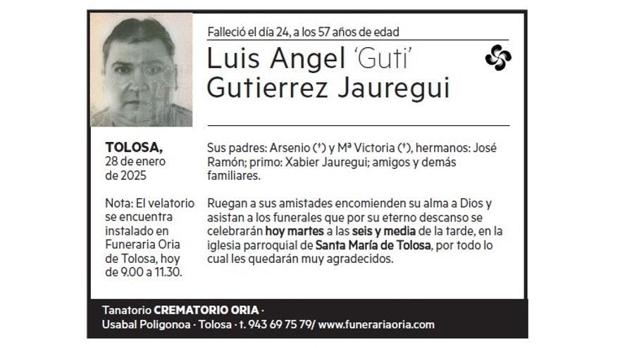 LUIS ANGEL GUTIERREZ JAUREGUI
