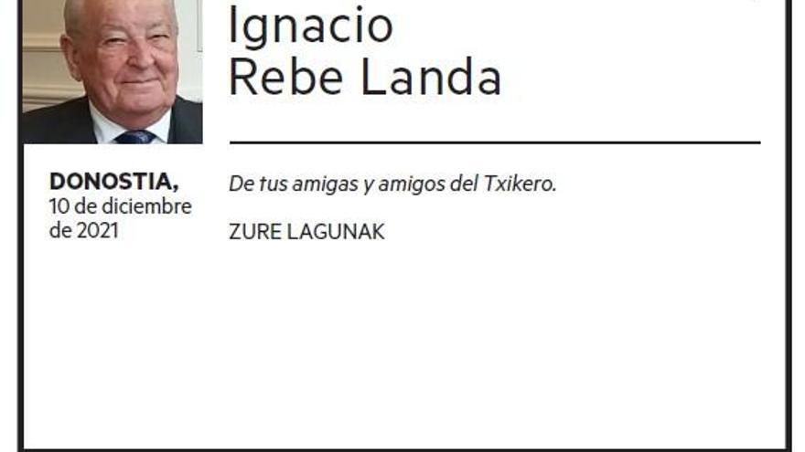 Ignacio Rebe Landa