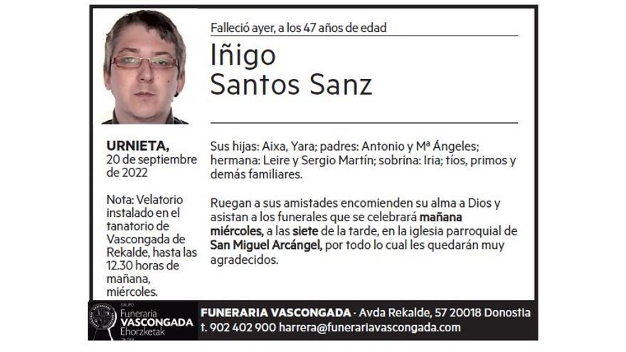 Iñigo Santos Sanz