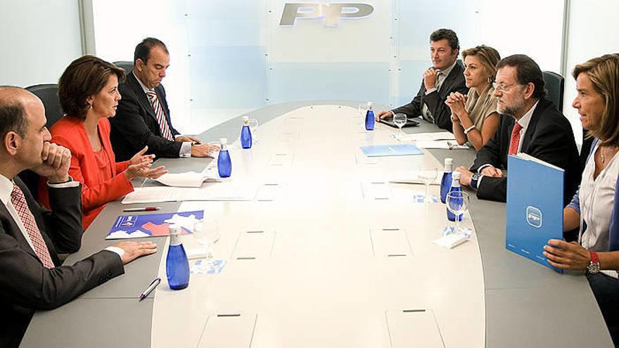 Barcina y Rajoy llegan en Madrid a un preacuerdo para que UPN y PP ...