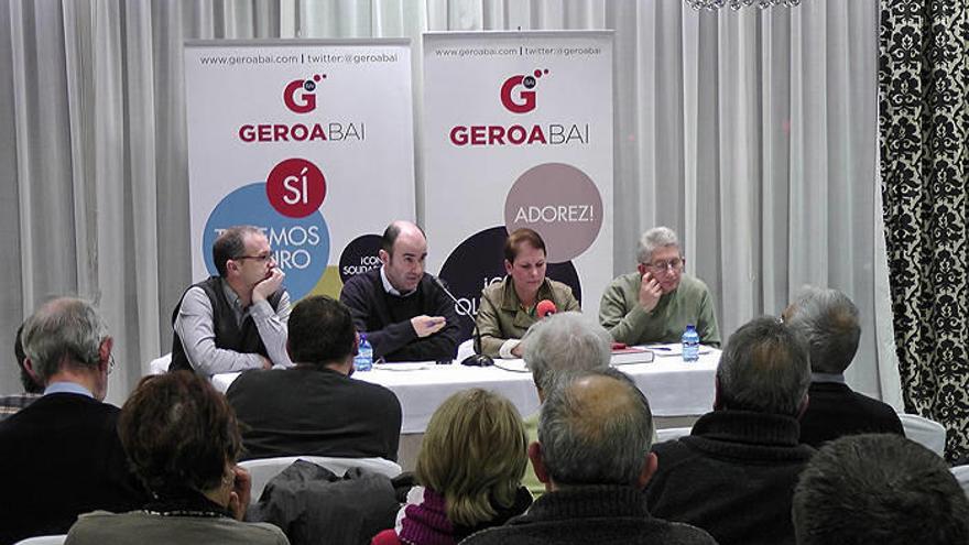 Barkos reivindica el pase foral y critica la sumisión de UPN al PP