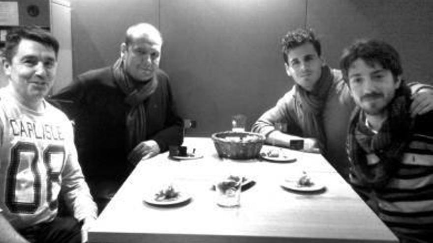 Sisi y Echaide, en la jornada de la banderilla