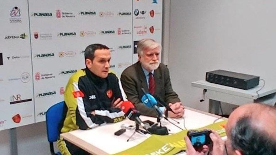 Frade, "encantadísimo" de entrenar en Pamplona, asume el reto en el ...