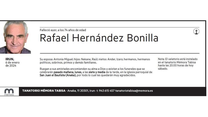 Rafael Hernández Bonilla