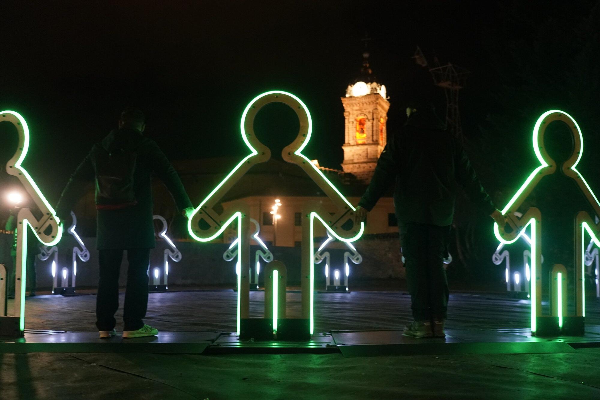 En imágenes: El Umbra Light Festival enciende sus propuestas