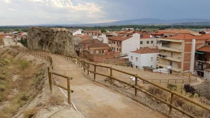 Azagra concluye la adecuación del paseo del Peñón de la Primicia