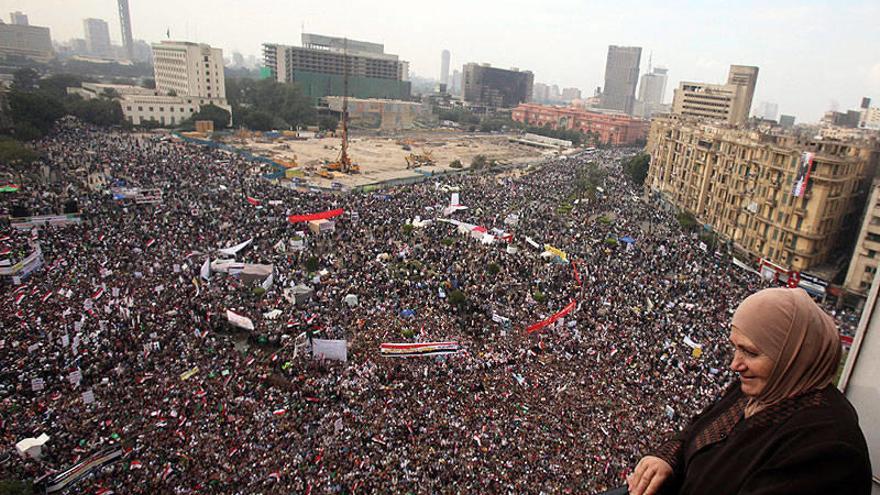 La revolución se instala en la plaza Tahrir
