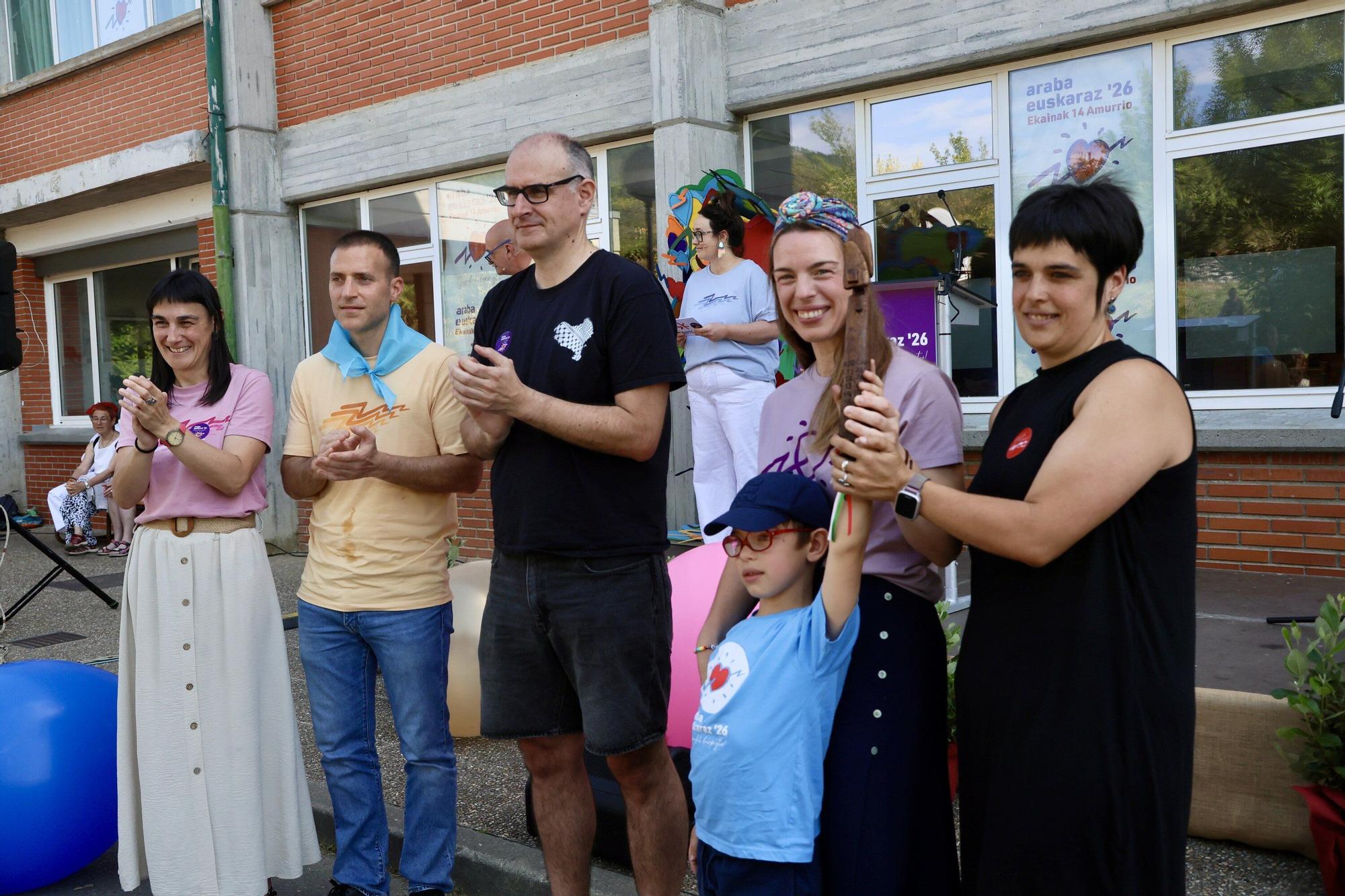 Celebración por todo lo alto del Araba Euskaraz en Amurrio