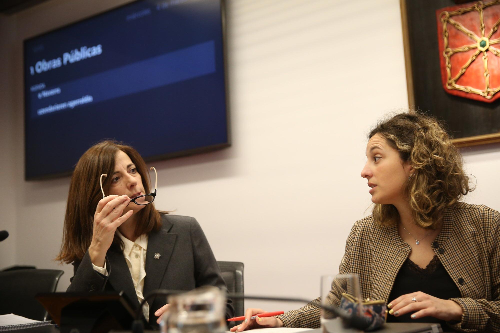 Edurne Eginoa, directora de la OANA, en la comisión de investigación ...