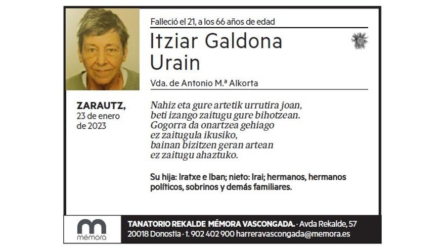 ITZIAR GALDONA URAIN