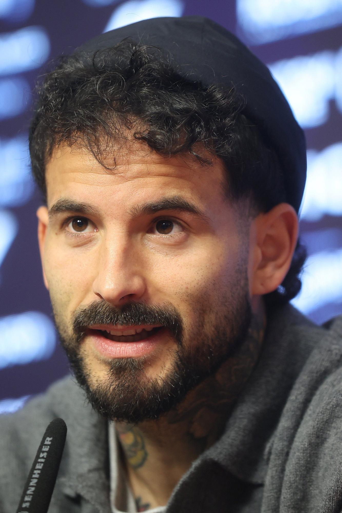Fotos de la rueda de prensa de Rubén García y el entrenamiento de ...