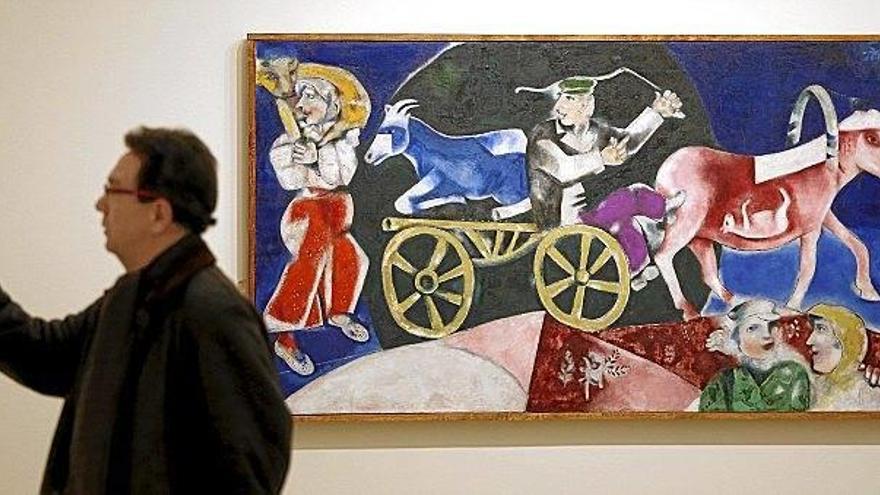 El Thyssen propone un viaje por el mundo único y fabuloso de Chagall
