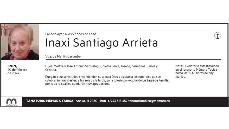 Inaxi Santiago Arrieta