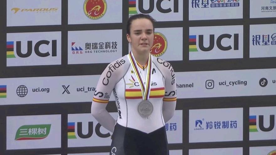 Izaro Etxarri, subcampeona del mundo de puntuación