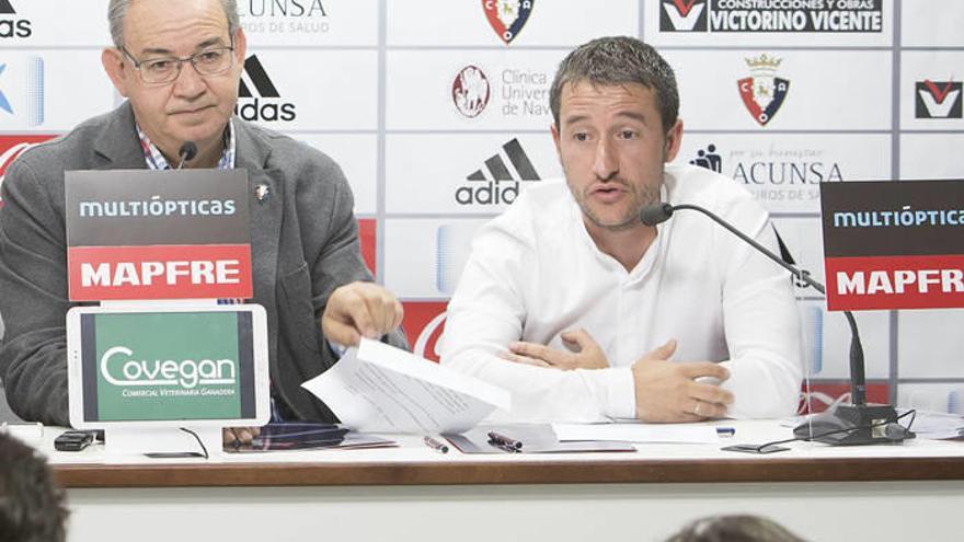 Ángel Alcalde, candidato a dirigir Tajonar