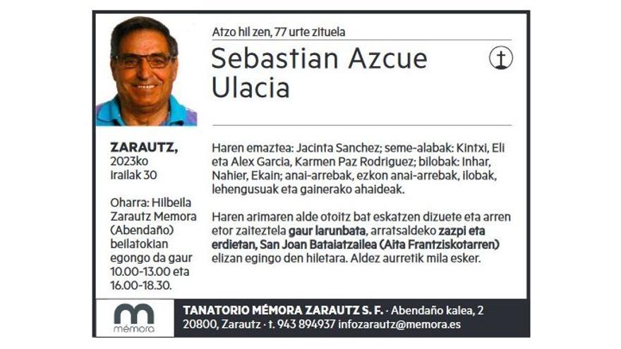 SEBASTIAN AZCUE ULACIA