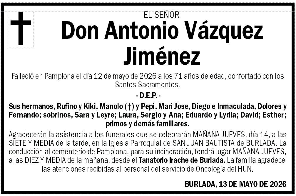 Antonio Vázquez Jiménez