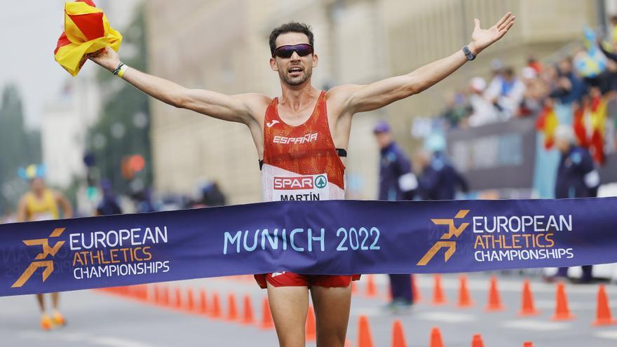 Álvaro Martín, campéon de Europa en los 20 km marcha