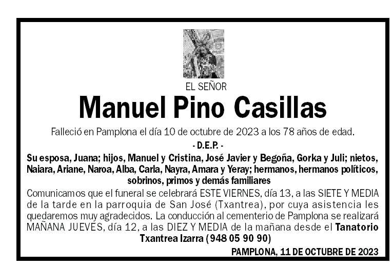 Manuel Pino Casillas Manuel Pino Casillas