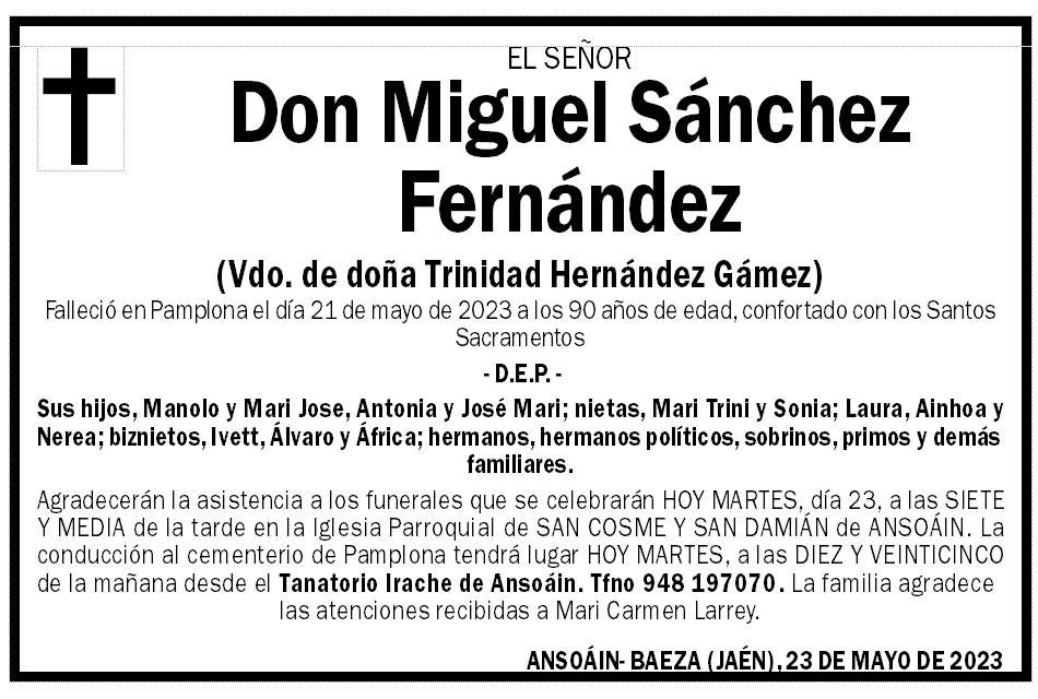 Miguel Sánchez Fernández