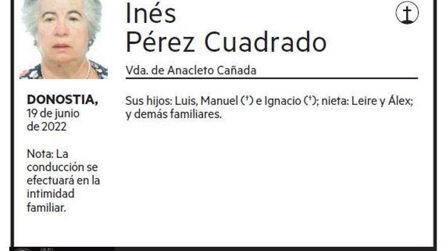 Inés Pérez Cuadrado