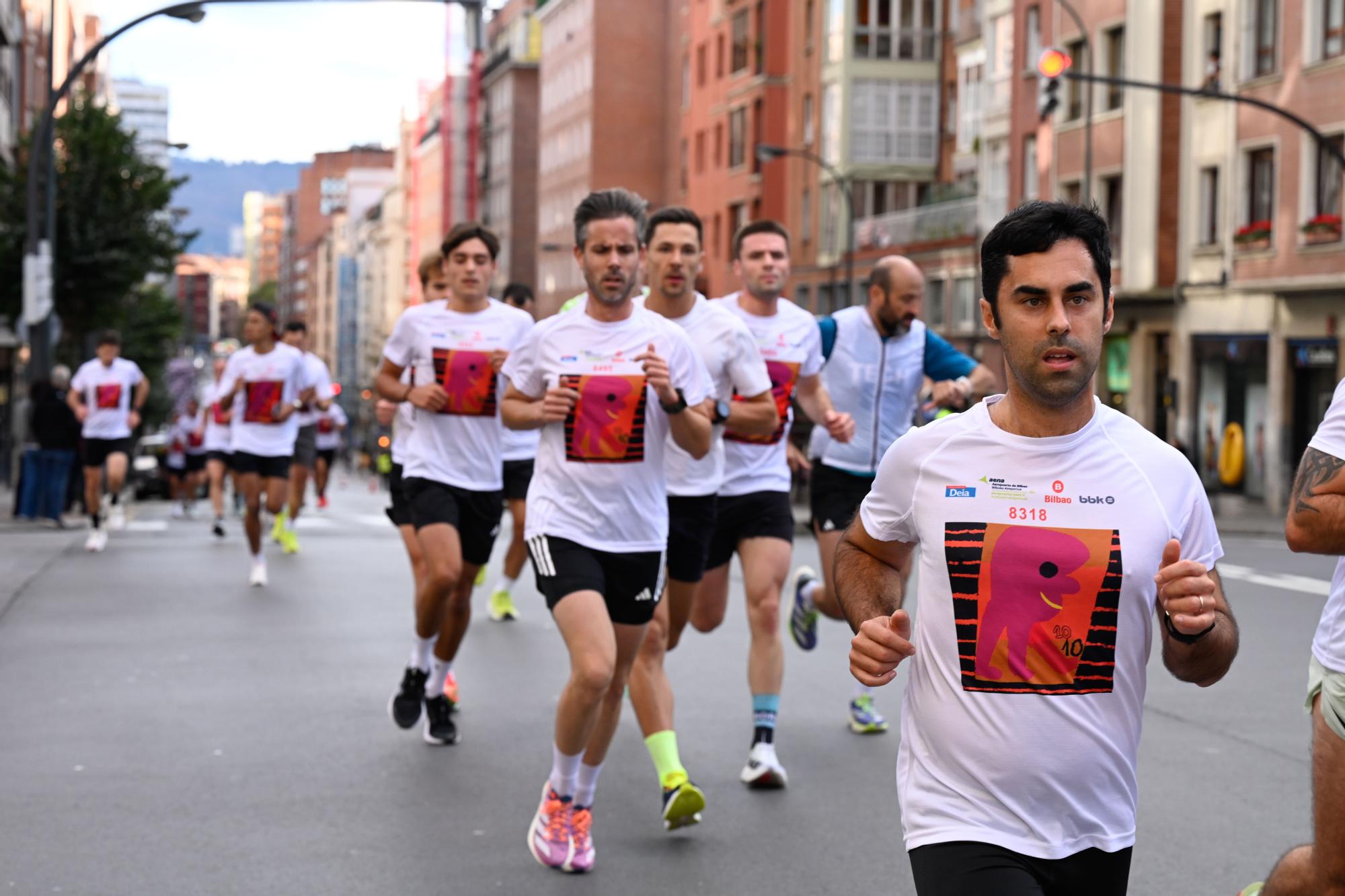 En imágenes: la Herri Krosa reúne a 9.147 participantes en Bilbao