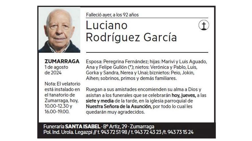 Luciano Rodríguez García