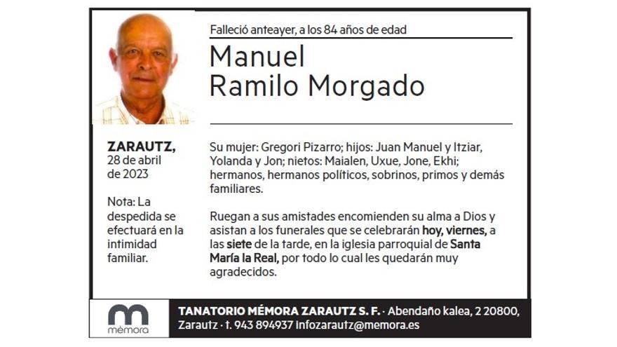 Manuel Ramilo Morgado